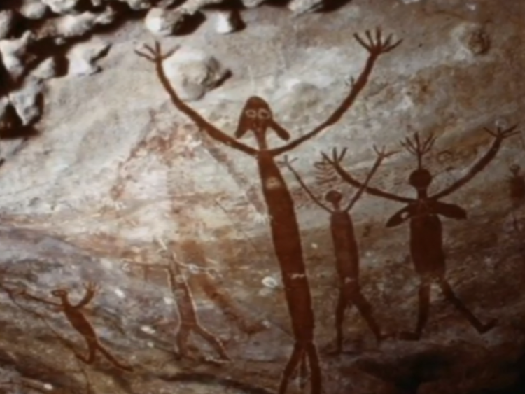 4,000-Year-Old Ancient Aboriginal Rock Art of The Wandjinas – The “Sky ...